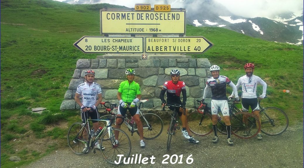 Jeudi 13 juillet 2017 : le Cormet de Roselend | Vélo-Club de Bourgoin ...